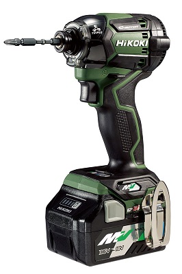 HiKOKI 36V 2.5Ah コードレスインパクトドライバ WH36DC(2XGDS) フォレスの通販｜プロの道具館